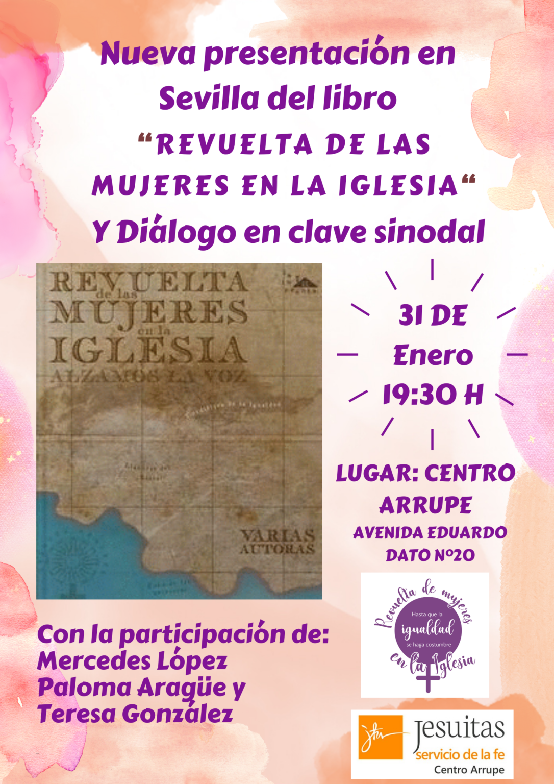 Recordatorio presentación libro “La Revuelta de las Mujeres” – Centro ...